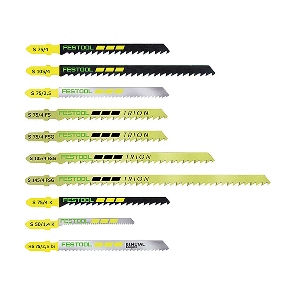 Festool Jigsaw Blades – Wooden Edge Tools & Machinery