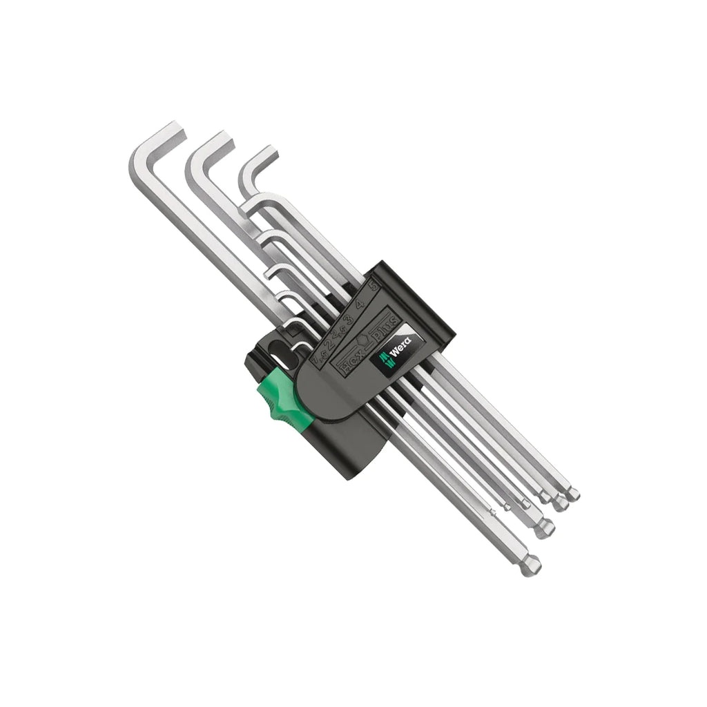 Wera Tools 05073594001 950/9 Hex-Plus 1 SB Metric Chrome Plated L-key 9 ...