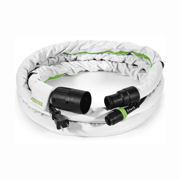 Festool 201761 3.5m Anti-Static Hose with Integrated Plug-It Cord ...