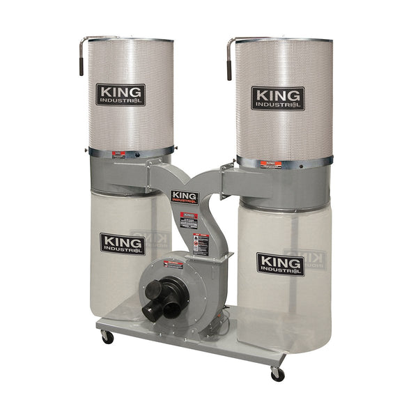King Industrial KC-4045C/KDCF-3500 2280 CFM Dust Collector with ...