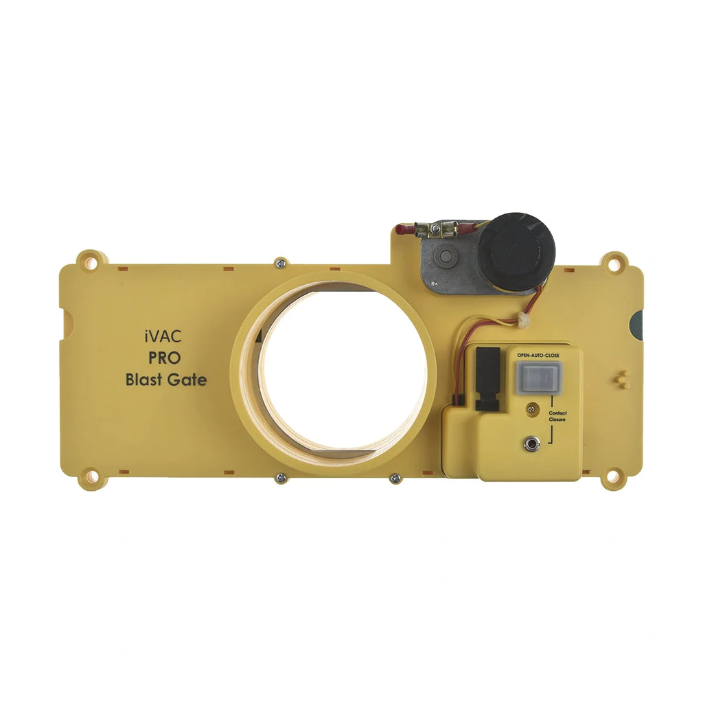 iVac PBG-04-NA Pro 4" Plastic Blast Gate – Wooden Edge Tools & Machinery